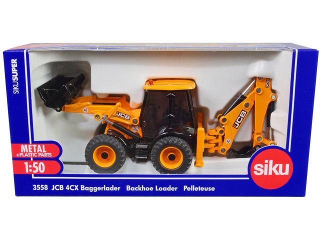 Click here for JCB 4CX Back Hoe Loader Yellow 1/50 Diecast Model... prices