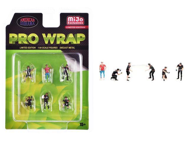 Click here for Pro Wrap 6 piece Diecast Figure Set (6 Figures) Li... prices