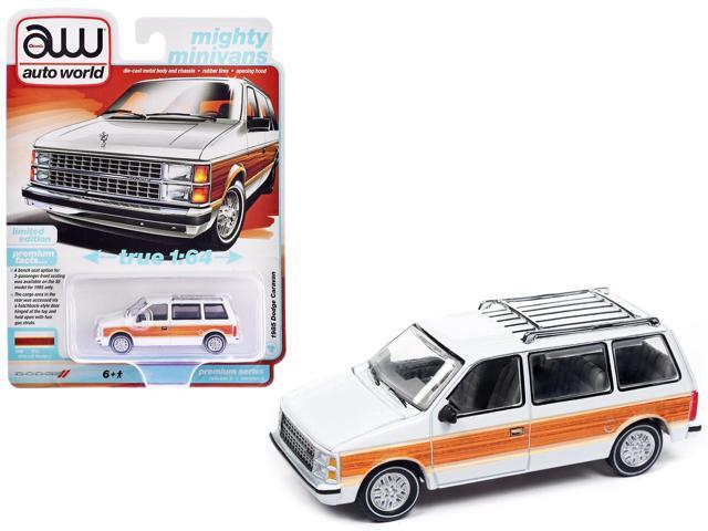 Click here for 1985 Dodge Caravan Van White with Woodgrain Side P... prices