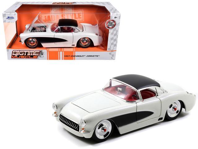 Click here for 1957 Chevrolet Corvette Satin Cream Metallic with... prices