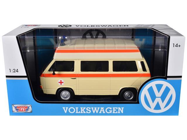 Click here for Volkswagen Type 2 (T3) High Roof Ambulance Cream w... prices