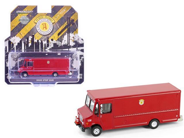1/64 2020 Step Van w/ Traffic Cone Mounts Arlington Heights Hobby