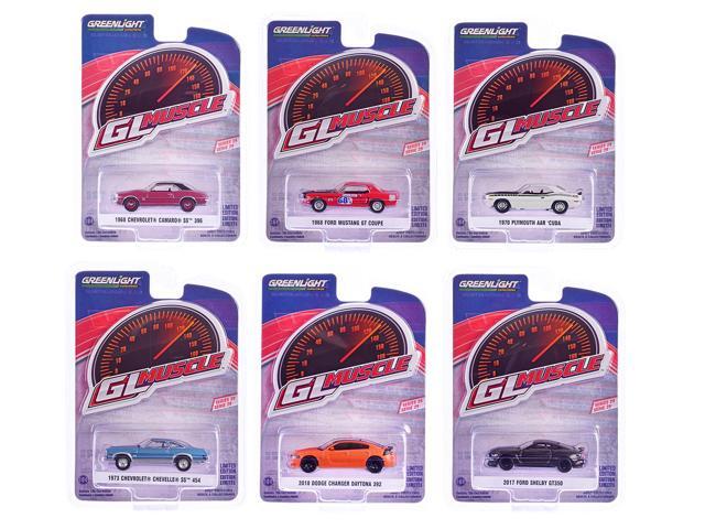 Click here for GreenLight Muscle Set of 6 pieces Series 29 1/64 D... prices