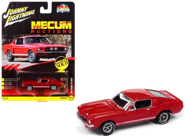 Click here for 1967 Shelby GT-350 Red with White Side Stripes Mec... prices