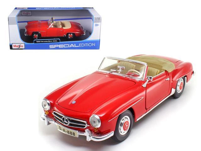 Click here for 1955 Mercedes Benz 190 SL Red 1/18 Diecast Model C... prices