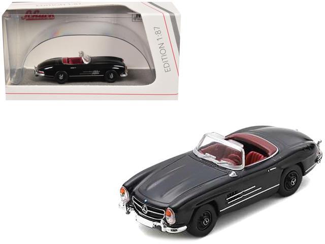 Click here for Mercedes-Benz 300 SL Roadster Black with Red Inter... prices