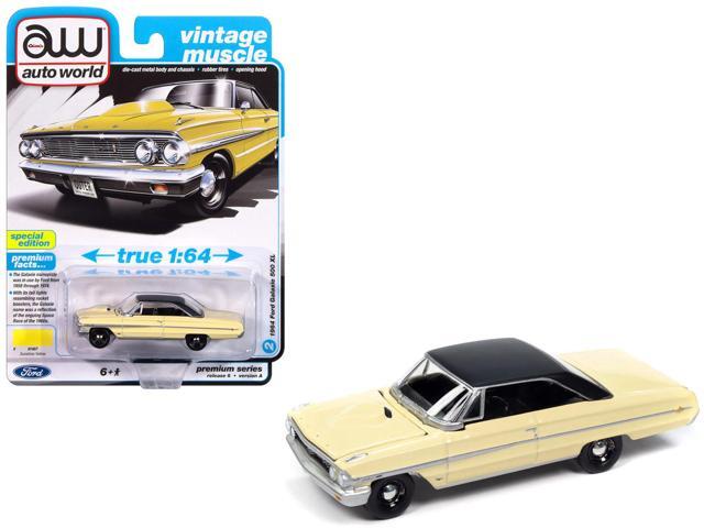 Click here for 1964 Ford Galaxie 500 XL Sunshine Yellow with Blac... prices
