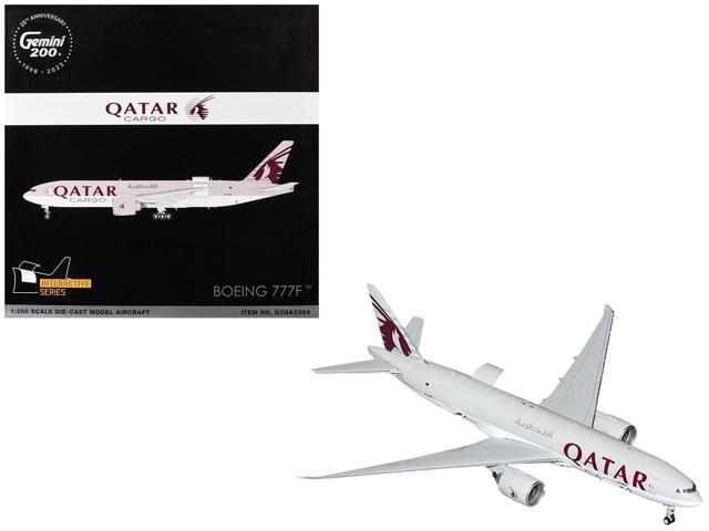 Click here for Boeing 777F Commercial Aircraft Qatar Cargo Gray w... prices