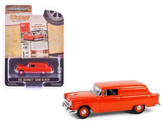 Click here for 1955 Chevrolet Sedan Delivery Orange Red Vintage A... prices