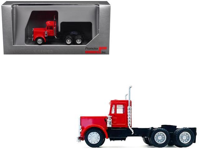 Click here for Peterbilt Short Day Cab Red 1/87 (HO) Scale Plasti... prices