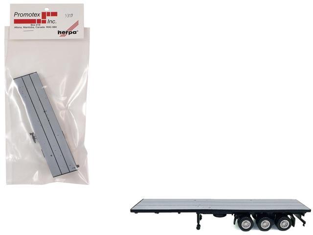 Click here for 40ft 3-Axle Flatbed Trailer Gray Top 1/87 (HO) Pla... prices