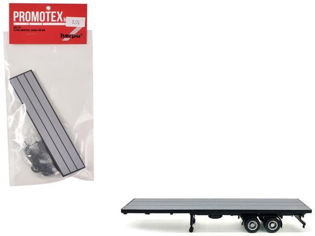 Click here for 40ft Flatbed Trailer Gray Top 1/87 (HO) Plastic Mo... prices