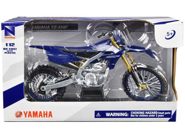 Click here for Yamaha YZ-450F Motorcycle Blue 1/12 Diecast Model... prices