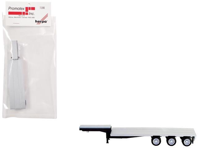 Click here for 28ft Tri-Axle Hay Float Trailer Silver Top 1/87 (H... prices