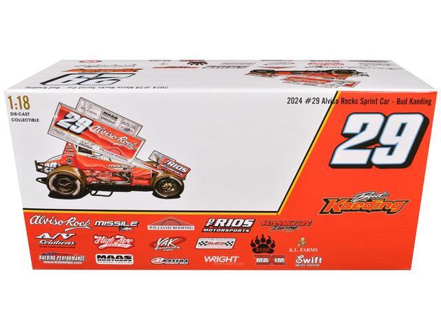 Click here for Winged Sprint Car #29 Bud Kaeding Missile Motorspo... prices
