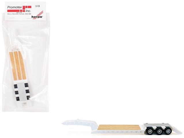 Click here for 3-Axle Heavy Equipment Lowboy Trailer White 1/87 (... prices