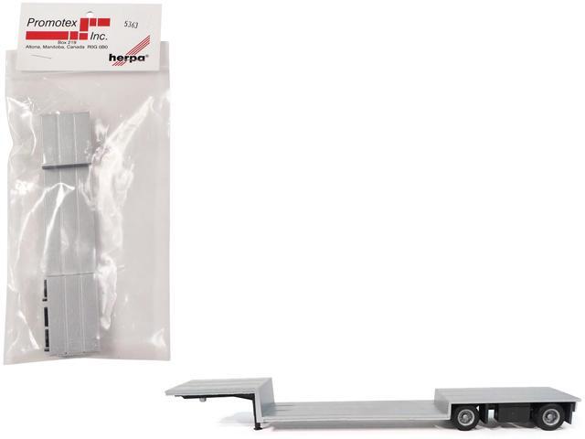 Click here for Spread Axle Double-Drop Flatbed Trailer Silver Top... prices
