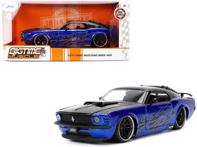 Click here for 1970 Ford Mustang Boss 429 Black and Blue Metallic... prices
