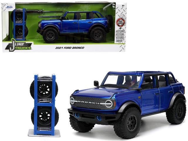 Click here for 2021 Ford Bronco Open-Top Candy Blue Metallic with... prices