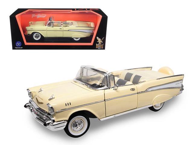 Click here for 1957 Chevrolet Bel Air Convertible Cream 1/18 Diec... prices