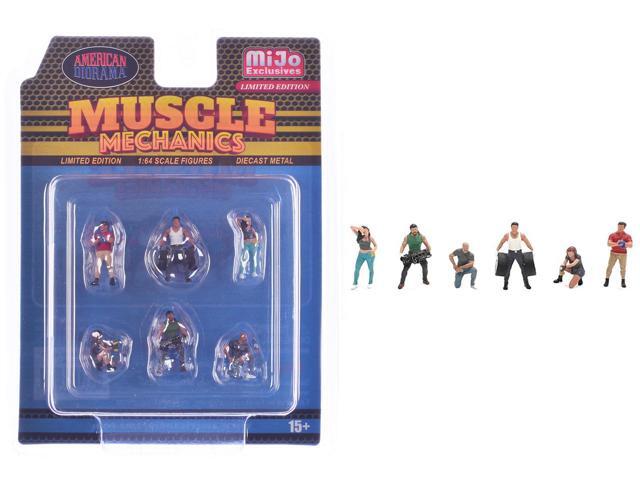 Click here for Muscle Mechanics 6 piece Diecast Figure Set (6 Fig... prices