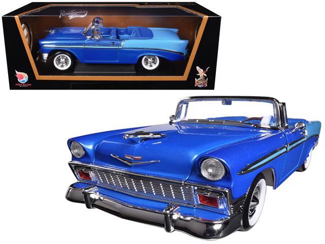Click here for 1956 Chevrolet Bel Air Convertible Dark Blue Metal... prices