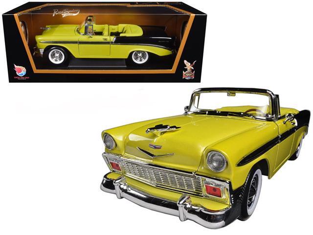 Click here for 1956 Chevrolet Bel Air Convertible Yellow/Black 1/... prices