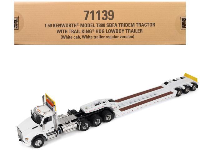 Click here for 1/50 White Kenworth T880 Sbfa w/ White Trail King... prices