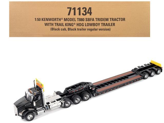 Click here for 1/50 Black Kenworth T880 Sbfa w/ Black Trail King... prices
