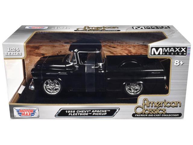 Click here for 1958 Chevrolet Apache Fleetside Pickup Black Maxx... prices