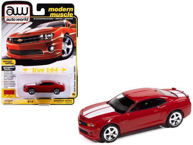 Click here for 2010 Chevrolet Camaro RS/SS Victory Red with White... prices
