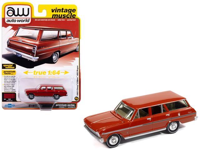 Click here for 1963 Chevrolet II Nova 400 Wagon Riverside Red Vin... prices