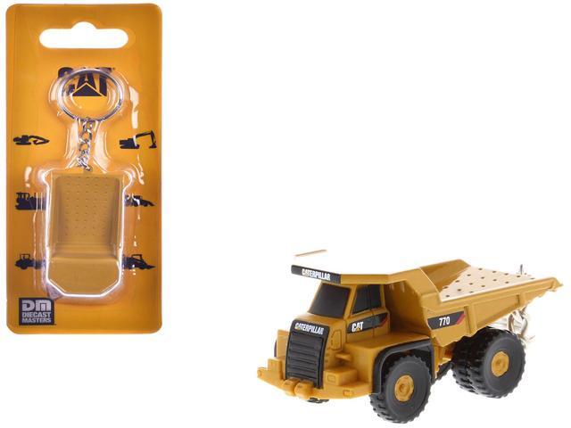 Diecast Masters Caterpillar 770 Off-Highway Dump Truck Micro Keychain