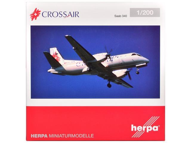 Click here for Saab 340 Commercial Aircraft Crossair (HB-AKN) Whi... prices
