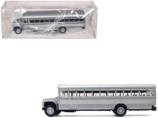Click here for School Bus Silver Metallic 1/87 HO Plastic Model b... prices