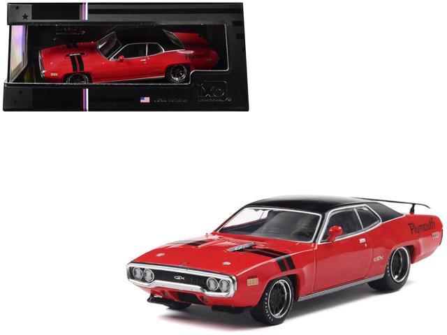 Click here for 1971 Plymouth GTX Rally Red with Black Top and Str... prices