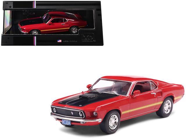 Click here for 1969 Ford Mustang Mach 1 Calypso Coral Red with Bl... prices