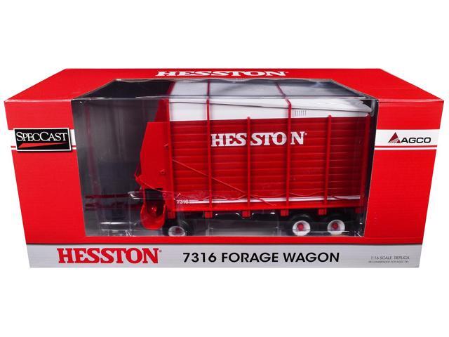 Spec Cast 1/16 Hesston 7316 Forage Wagon