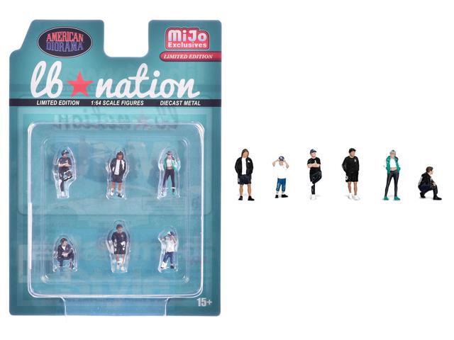 Click here for Liberty Walk LB Nation 6 piece Diecast Figure Set... prices