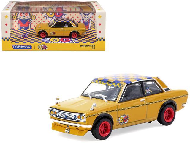Click here for Datsun 510 OG Beer Yellow with Checkered Top Hobby... prices