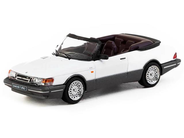 Click here for Saab 900 Turbo Convertible White and Gray Global64... prices