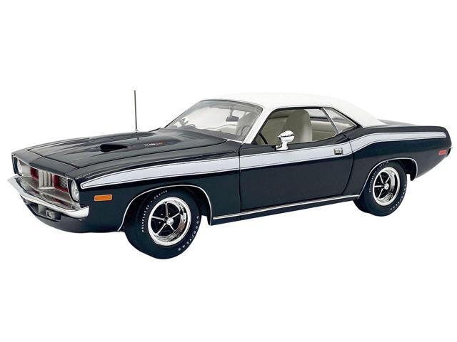 Click here for 1972 Plymouth Cuda 340 Black with White Stripes  T... prices
