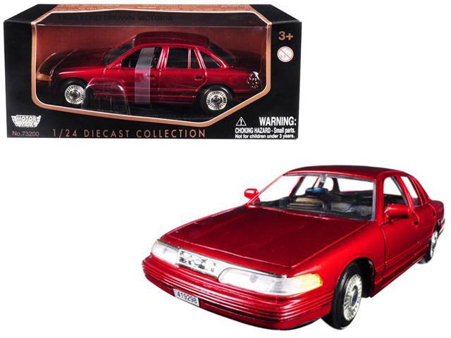 Click here for 1998 Ford Crown Victoria Metallic Red 1/24 Diecast... prices