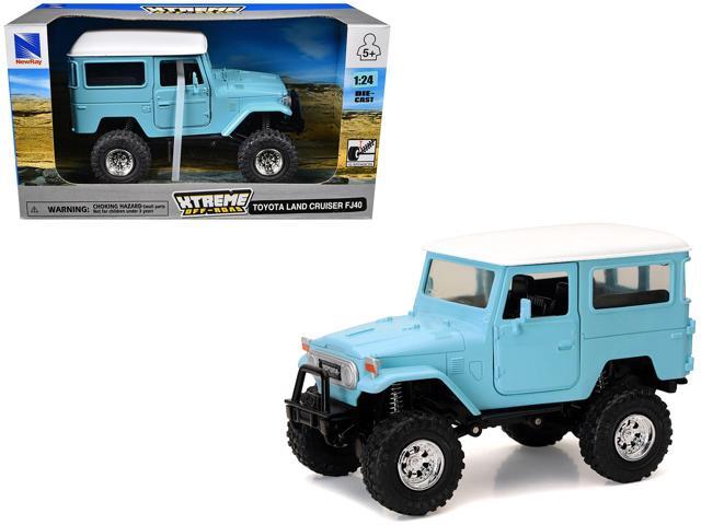 Click here for Toyota Land Cruiser FJ40 Light Blue with White Top... prices
