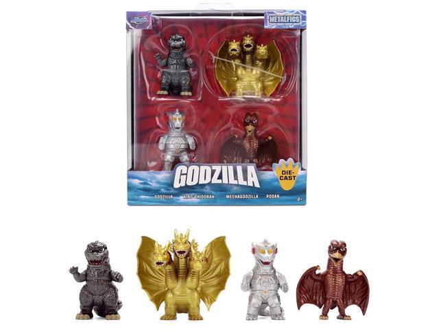 Click here for Set of 4 Diecast Figures Godzilla Franchise Metalf... prices