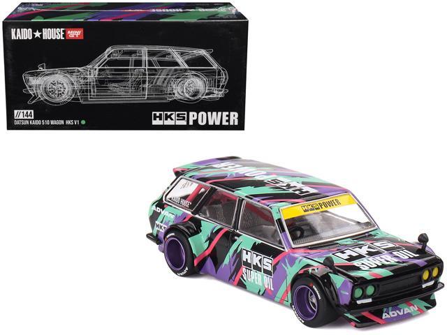 Click here for Datsun 510 Wagon RHD HKS V1 Black with Graphics (D... prices