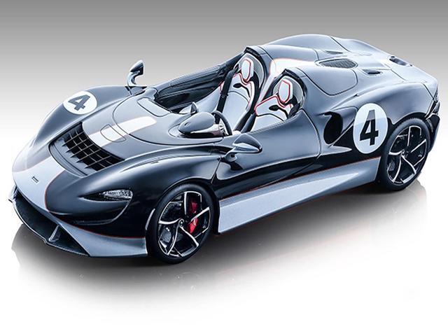 Click here for 2020 McLaren Elva Convertible #4 Black w/Silver Ac... prices