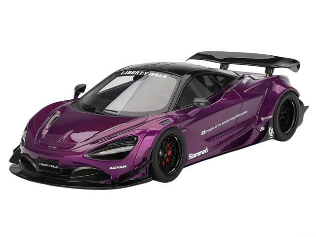 Click here for McLaren 720S LB-Works Purple Metallic with Black T... prices