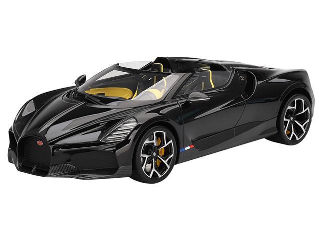 Click here for Bugatti W16 Mistral Black with Yellow Interior 1/1... prices