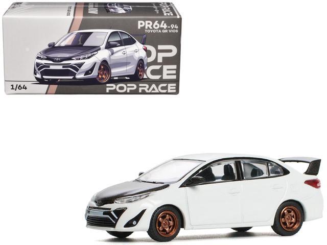 Click here for Toyota GR Vios White with Carbon Hood 1/64 Die Cas... prices